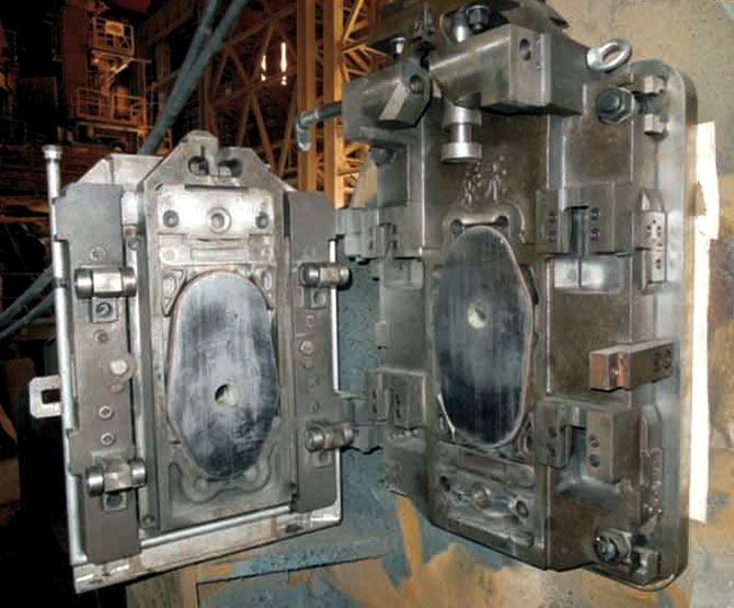 Ladle slie gate mechanism TH410-B70VI | Taihe Steel Flow Control